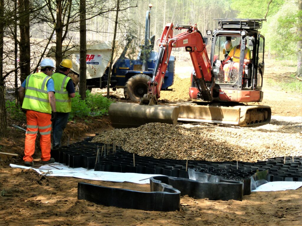 Tree Root Protection Geocell | Vehicular Traffic | Paths | Parking